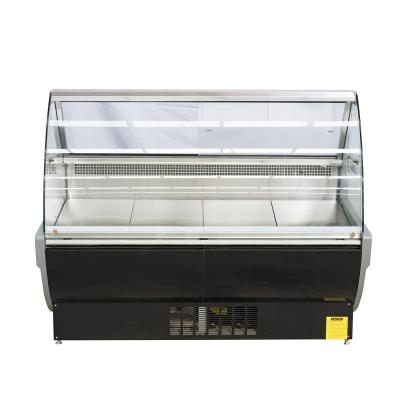 China Horizontal Sausages Merchandiser With R404a / R290 Refrigerant for sale