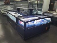 China High-Quality Commercial Chest Freezer with Inner LED Lights with Separate Switches for Frozen Foods for sale