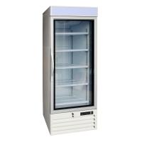 China Vertical Merchandising Multideck Glass Door Freezer With Self-Contained Compressor for sale
