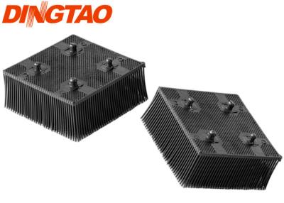China 92910001 GTXL Spare Parts GT1000 Cutter Bristle 1.6'' Poly Square Foot Black for sale