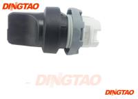 China DT GTXL Auto Cutter Parts PN 925500605 Knob 3pos Main Black W Hldr M3ss1-10b00 for sale