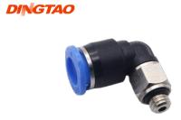 China 054811 Pneumatic L Plug Screw QSML - M5 - 6 Auto Cutter Parts For Bullmer Cutter for sale