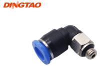 China 054811 Pneumatic L Plug Screw QSML - M5 - 6 Auto Cutter Parts For Bullmer Cutter for sale