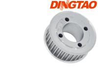 China 90739000 For Z7 Spare Parts Xlc7000 Cutting Pulley Flange Assembly Single Drill for sale