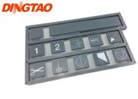 China For DT GTXL Cutter Parts GT1000 Parts Keyboard Silkscreen Sheet Of 2 PN 75709001 for sale