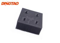 China 92910001 GTXL Spare Parts GT1000 Cutter Bristle 1.6'' Poly Square Foot Black for sale