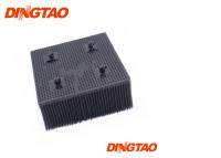 China Auto Cutter Parts For GTXL GT1000 Bristle 1.6'' Poly Round Foot Black 92910001 for sale