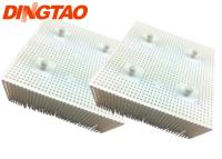 China DT GTXL GT1000 Cutter Spare Parts Bristle 1.6 Poly - Round Foot - White 92910002 for sale