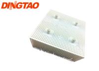 China DT GTXL GT1000 Cutter Spare Parts Bristle 1.6 Poly - Round Foot - White 92910002 for sale