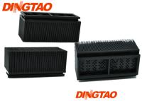 China Auto Cutter Bristle Brushes Black Nylon For Yin Auto Cutter Machine Spare Parts for sale