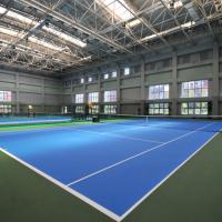 China Professional Waterproof High Density PVC Sport Floor for Pickleball Court Indoor and Outdoor Basketball Tennis Courts for sale
