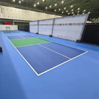 China Customizable Colors Anti-Slip UV Stable PVC Sports Floor for Pickleball and Tennis Courts for sale