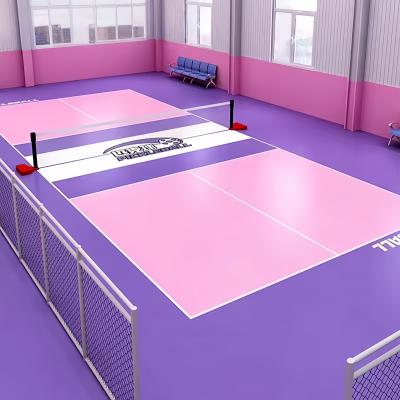 China Customizable Colors High-Durability Waterproof Pickleball Court Paddle Tennis Court Surface for sale