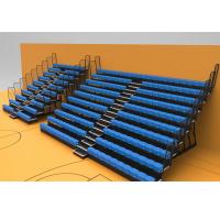 China Customizable Retractable Gym Bleachers with Durable Material and High Capacity for Multi-Seasonal Use in Stadiums for sale