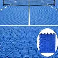 China CE Certified Anti-slip UV Resistant Pickleball Court Flooring with Interlocking Floor Tiles for Sports for sale