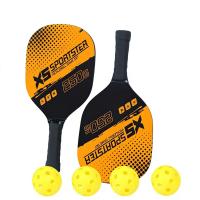 China Lightweight Pickleball Paddle Set with Poplar Wood Core and 40-Hole Design for Training and Practice for sale