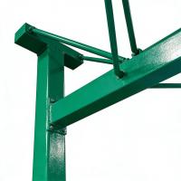 China Juncheng Outdoor Inground Fixed Height Basketball Stand Buried Installation Basketball Hoop for Community Playground for sale