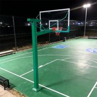 China Juncheng Outdoor Inground Fixed Height Basketball Stand Buried Installation Basketball Hoop for Community Playground for sale
