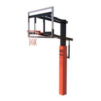 China Heavy-Duty Adult Outdoor Basketball Stand with Movable Standard Frame for School Square or Home Use for sale