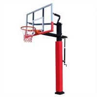 China Heavy-Duty Adult Outdoor Basketball Stand with Movable Standard Frame for School Square or Home Use for sale