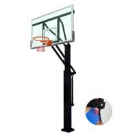 China CE Certification Premium Quality Eco-Friendly Basketball Hoop Stand Tempered Glass Outdoor American Style Basketball Stand Hoop for sale