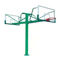China CE Certification Premium Quality Eco-Friendly Basketball Hoop Stand Tempered Glass Outdoor American Style Basketball Stand Hoop for sale