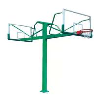 China CE Certification Premium Quality Eco-Friendly Basketball Hoop Stand Tempered Glass Outdoor American Style Basketball Stand Hoop for sale