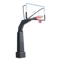 China CE Certification Premium Quality Eco-Friendly Basketball Hoop Stand Tempered Glass Outdoor American Style Basketball Stand Hoop for sale