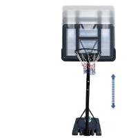 China Portable Height-adjustable Basketball Hoop Stand for Children Teens and Adults Home Park Indoor and Outdoor Settings for sale