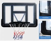 China Portable Height-adjustable Basketball Hoop Stand for Children Teens and Adults Home Park Indoor and Outdoor Settings for sale