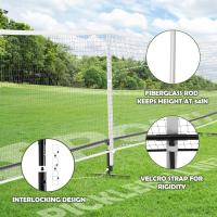 China Portable, Detachable Mobile Tennis and Pickleball Training Net Set Includes Carry Bag for Indoor Outdoor for sale