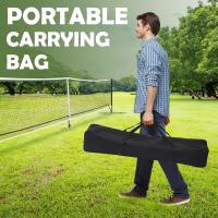 China Portable, Detachable Mobile Tennis and Pickleball Training Net Set Includes Carry Bag for Indoor Outdoor for sale