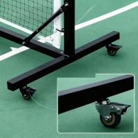 China Professional-grade Pickleball Net Lightweight, Mobile Indoor Outdoor Competition Net System with Wheels for sale