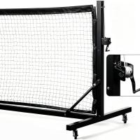 China Professional-grade Pickleball Net Lightweight, Mobile Indoor Outdoor Competition Net System with Wheels for sale