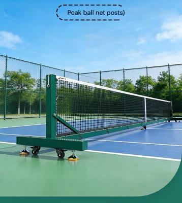 China Tournament-Grade Trendy 6.7m Pickleball Net Set Post Aluminum Alloy Customized Color Professional All Seasons Outdoor for sale