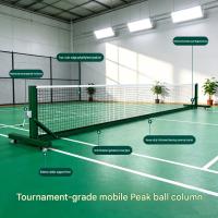 China Tournament-Grade Trendy 6.7m Pickleball Net Set Post Aluminum Alloy Customized Color Professional All Seasons Outdoor for sale