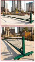 China Tournament-Grade Trendy 6.7m Pickleball Net Set Post Aluminum Alloy Customized Color Professional All Seasons Outdoor for sale