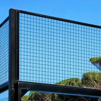 China Full Set One-stop Solution CE Standard Padel Court Outdoor Indoor Tempered Glass Paddle Tennis Court Artificial Grass for sale
