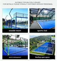 China New Design Paddle Court One-stop Solution Panoramic Padel Tennis Court Padel Tennis Platform Court Factory for sale