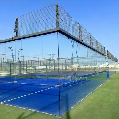 China Outdoor Padel Tennis Court Professional Glass Wall Padel Court Equipment for Sports Clubs and Commercial Projects for sale