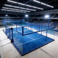 China Outdoor Cancha De Padel Set Super Panoramic Padel Courts Tennis Courts Professional Sports Court Equipment Manufacturer OEM/ODM for sale