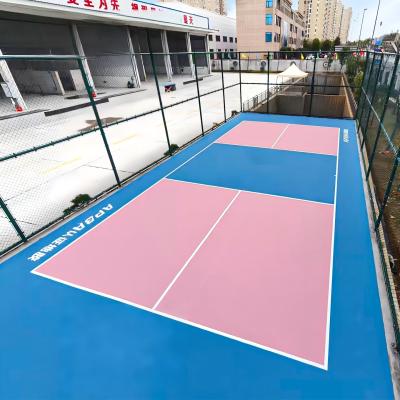 China Custom Pickleball Sports Floor Lapangan Indonesia Modular Pickleball Court for Sale for sale