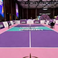 China Pickleball Court Vietnam Indoor Outdoor Acrylic Surface Durable PVC Flooring Factory Direct Sale for sale