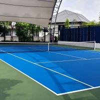 China Professional Durable Pickleball Court for Philippines Club Hotel Installation Supplier Custom Logo Pattern for sale