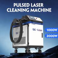 China 1000W 2000W Water-cooled Cabinet Pulsed Laser Cleaning Machine for sale