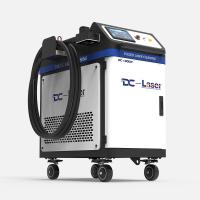 China 1000W 2000W Water-cooled Cabinet Pulsed Laser Cleaning Machine for sale