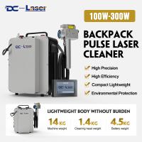China 100W 200W 300W Backpack Pulsed Laser Cleaning Machine Product for sale