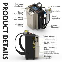 China 100W 200W 300W Backpack Pulsed Laser Cleaning Machine Product for sale