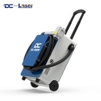 China 100W 200W 300W 500W Sheet Metal Drawbar Pulsed Laser Cleaning Machine for sale
