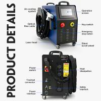 China 1200W 2000W Air-cooled Continuous Rust Remover for sale